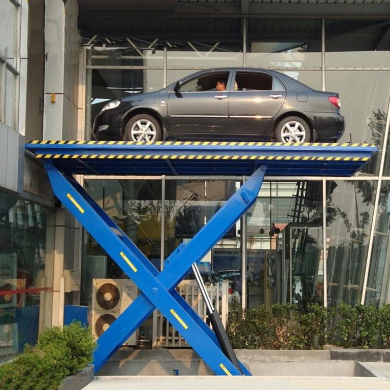Stationary Scissor Car Lift Platform - HOANG CHUONG JSC